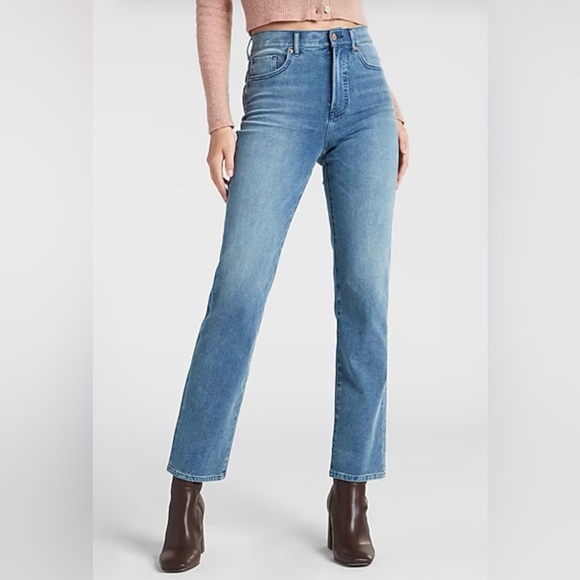 Express | Jeans | Brand New Express Super High Waisted Extra Supersoft ...